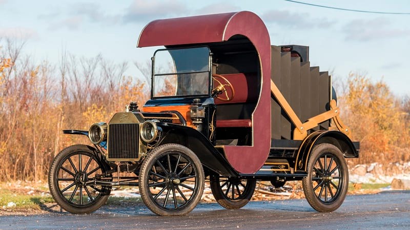 1914 Model T Kodak camera promo car - photo - HomemadeTools.net