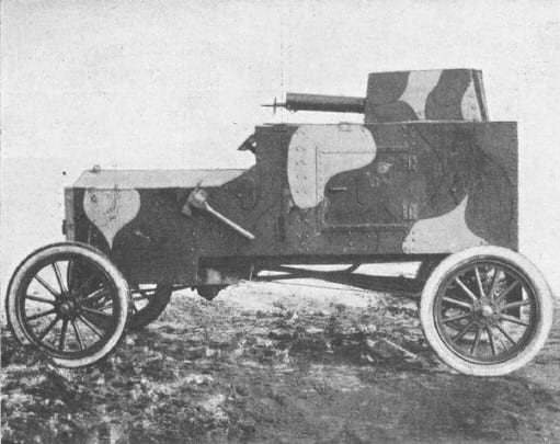 1920 Ford FT-B armored car - photos - HomemadeTools.net