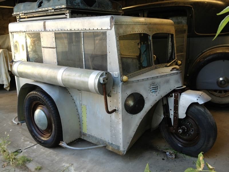 1940 Hensel steam tricycle - photo