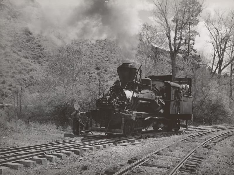 Heisler logging locomotive - photo - HomemadeTools.net
