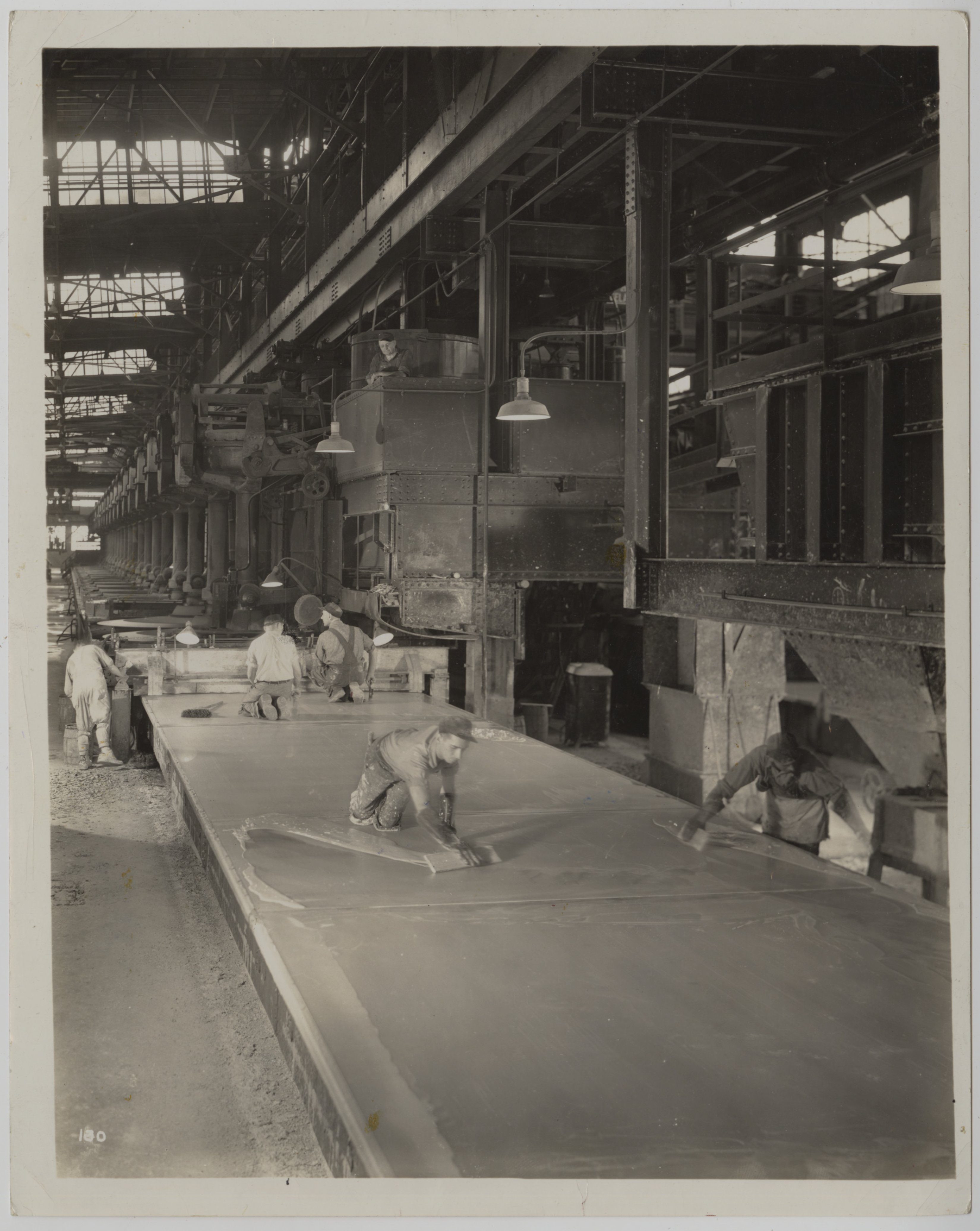 Vintage work crew photos