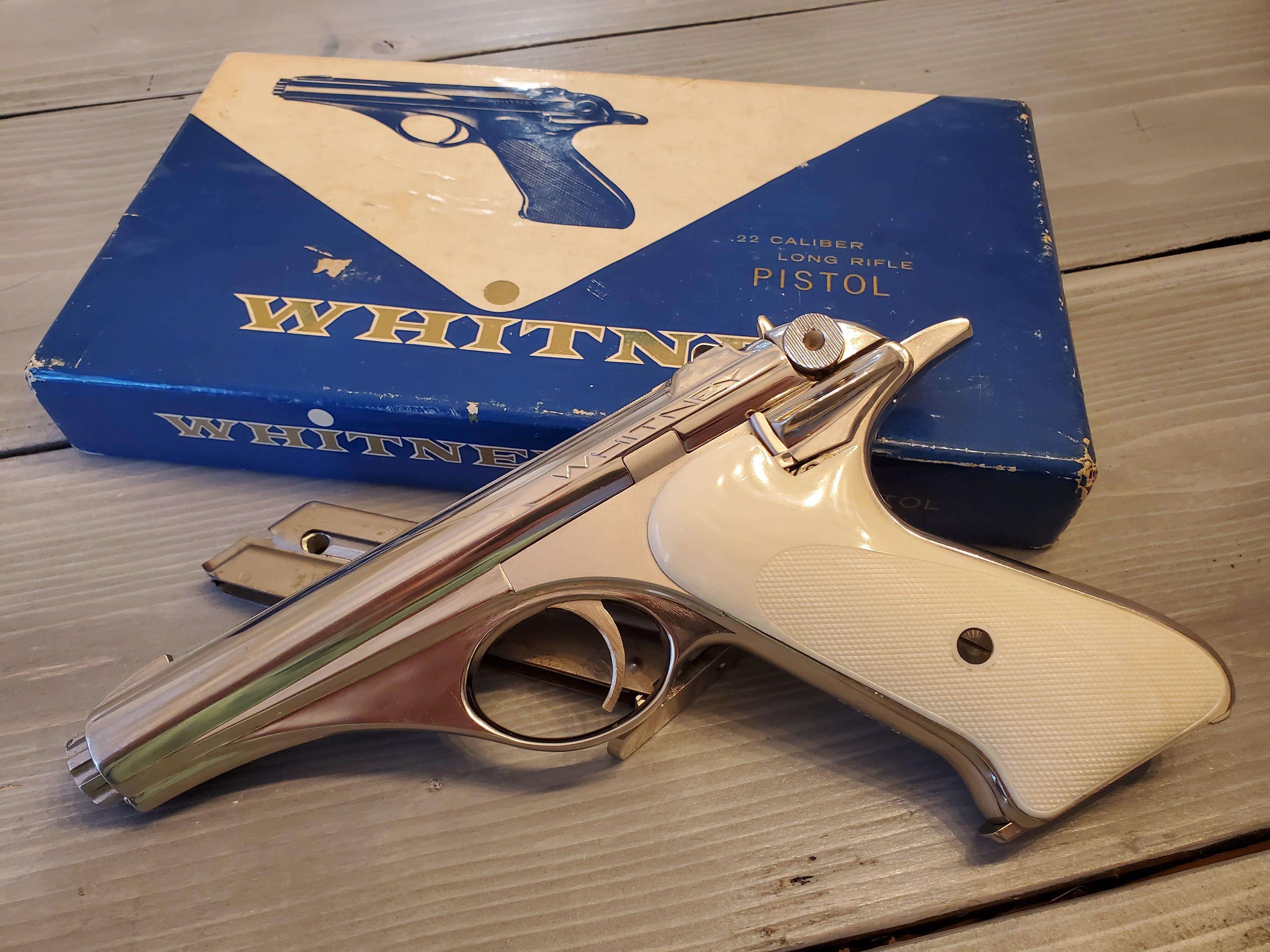 Whitney Wolverine space age inspired pistol - photo
