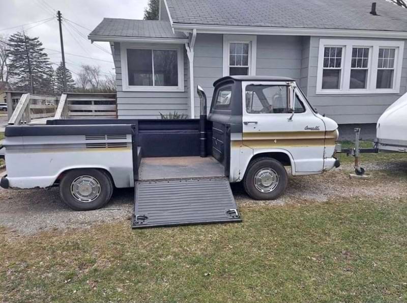 1964 Chevrolet Corvair rampside pickup truck - photos - HomemadeTools.net