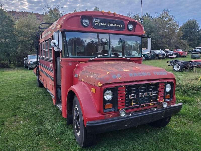 1970 Blue Bird school bus camper - photos