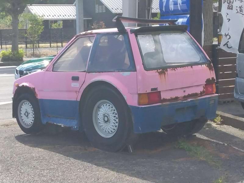1985 Mitsubishi Minica penny racer - photos - HomemadeTools.net