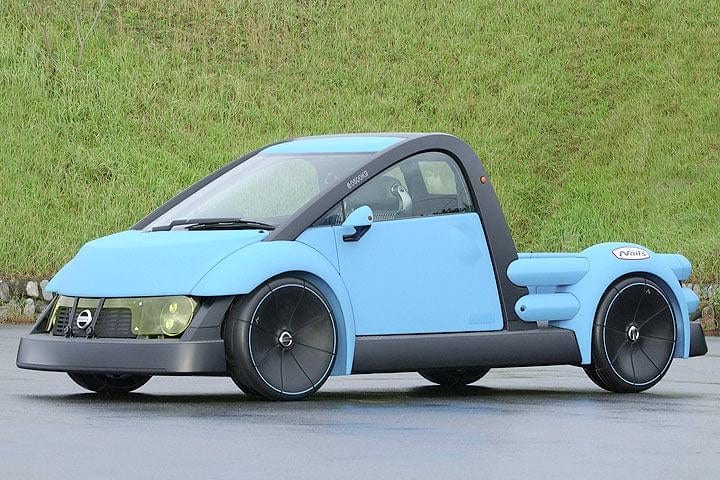 2001 Nissan Nails concept pickup truck - photo and video