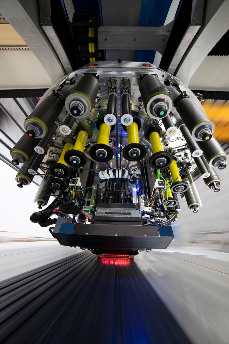 Automated fiber placement machine - photo - HomemadeTools.net