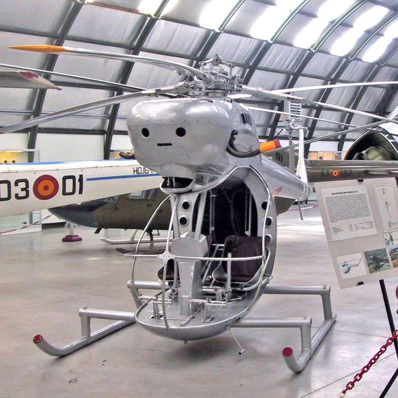 Aerotecnica AC-12 light helicopter - photo and video - HomemadeTools.net
