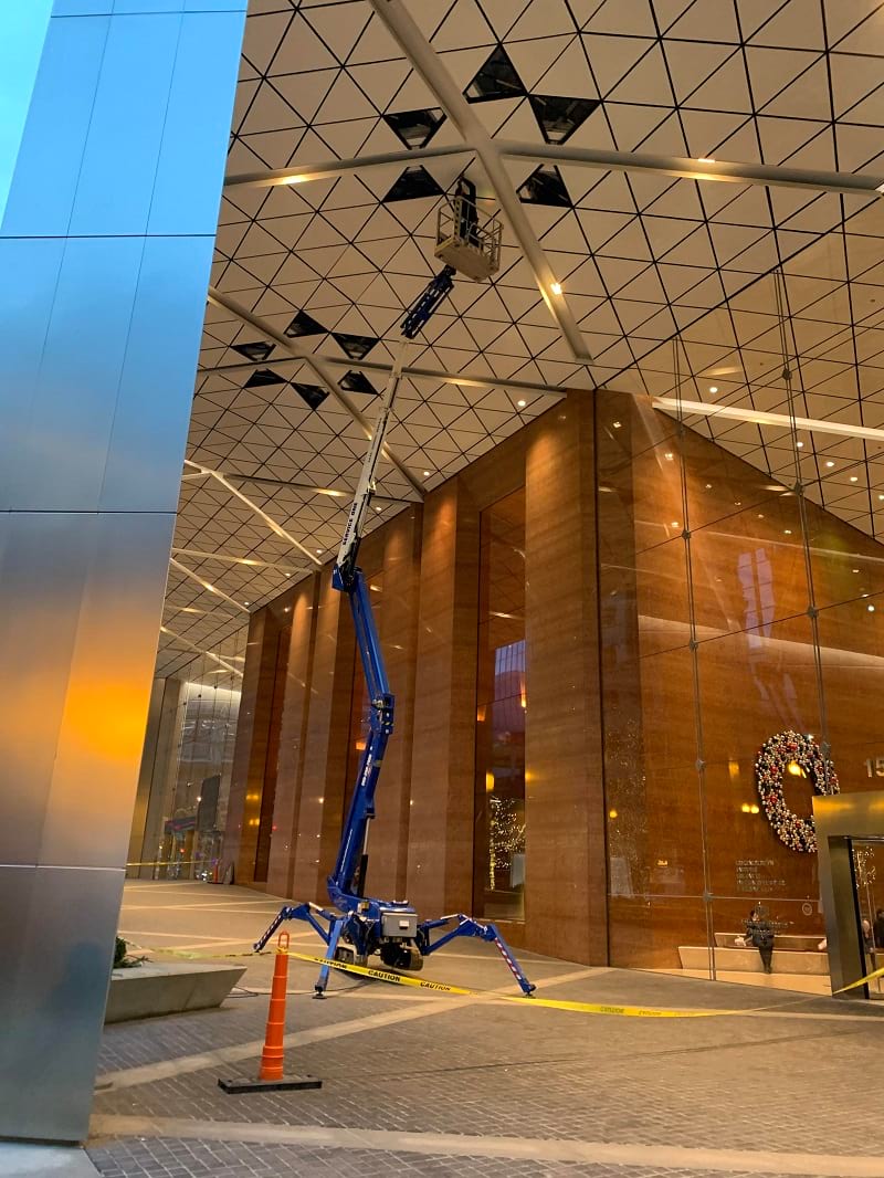 Atrium lift - photo - HomemadeTools.net