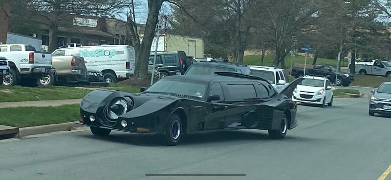 Batmobile limousine - photo and video - HomemadeTools.net