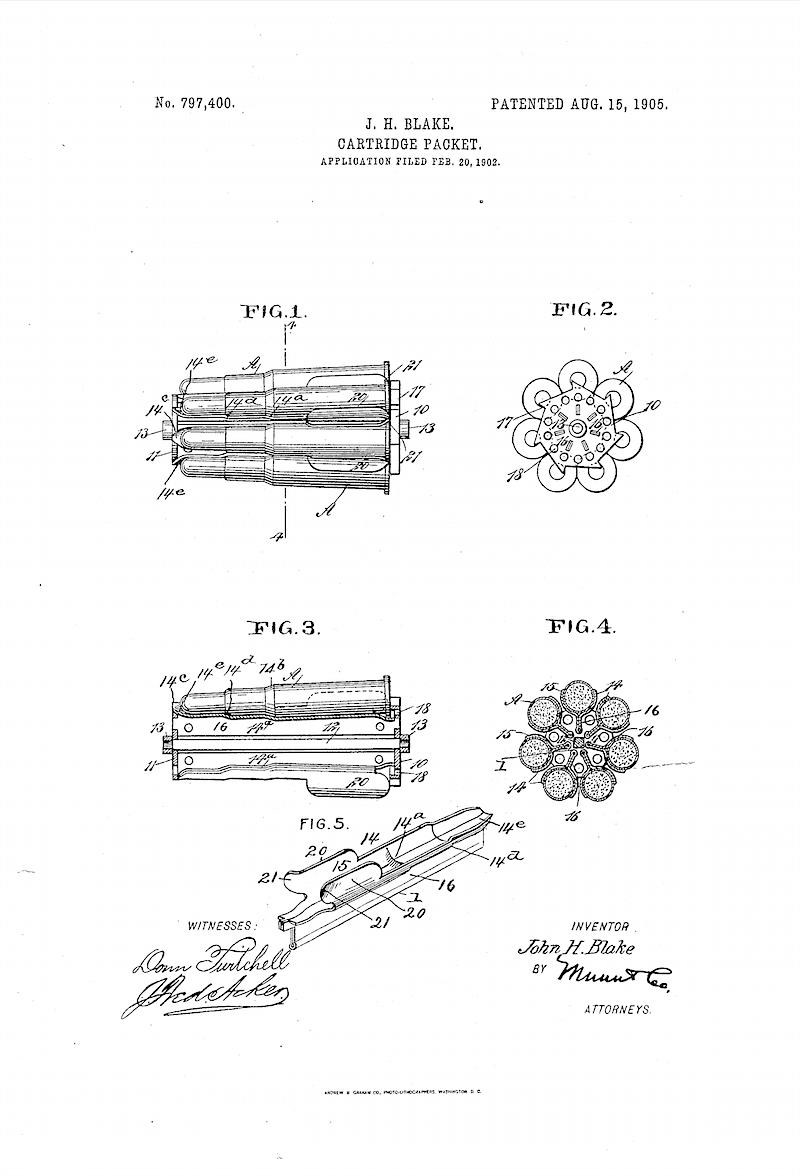 Blake rifle with 7-round rotary magazine - HomemadeTools.net