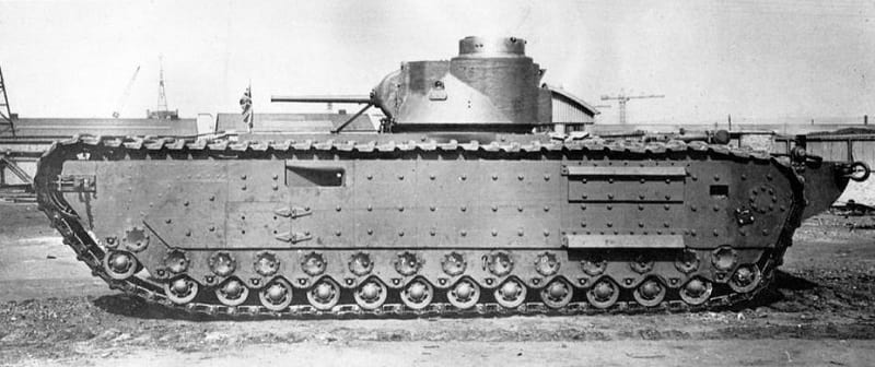British A20 experimental heavy tank - photo