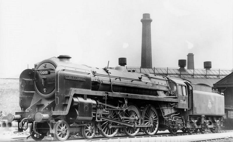 British Railways Clan-Class steam locomotive - photo - HomemadeTools.net