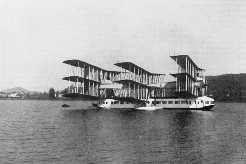 Caproni Ca.60 Transaereo flying boat - photo - HomemadeTools.net