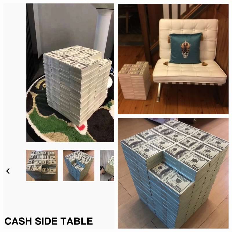 Cash side table - photo