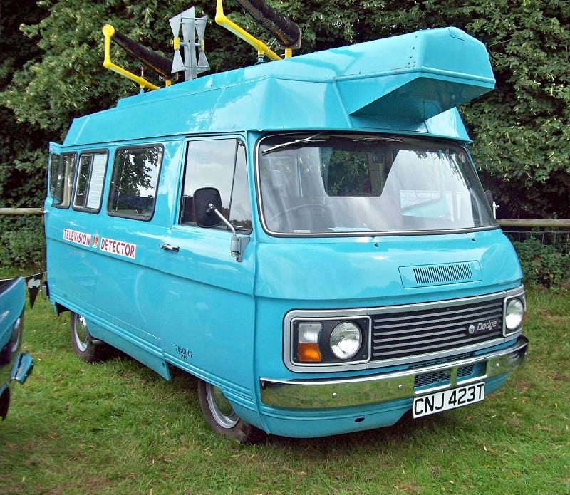1982 Dodge SpaceVan television detector van - photo
