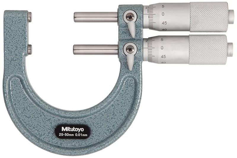 Double micrometer - photo - HomemadeTools.net