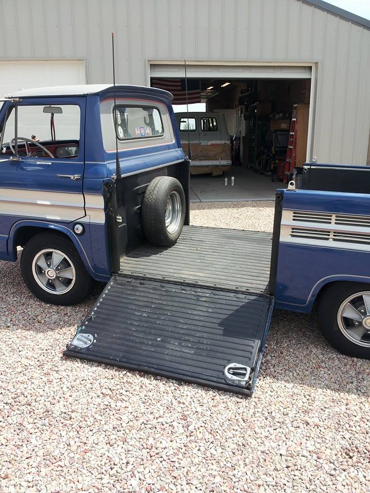 Dual-ramp Corvair rampside - photos - HomemadeTools.net