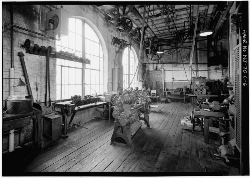 Thomas Edison's machine shop - photos - HomemadeTools.net