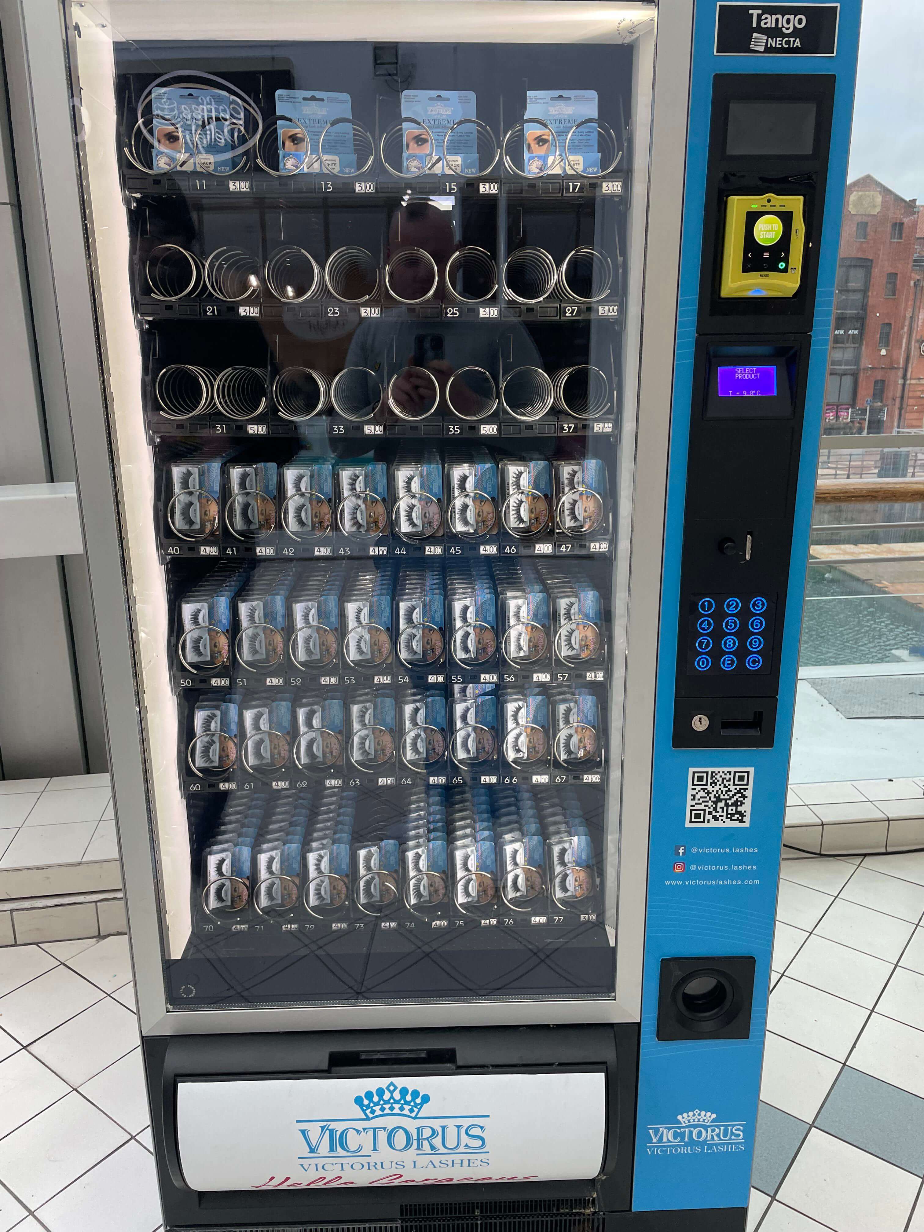Eyelash extension vending machine - photo