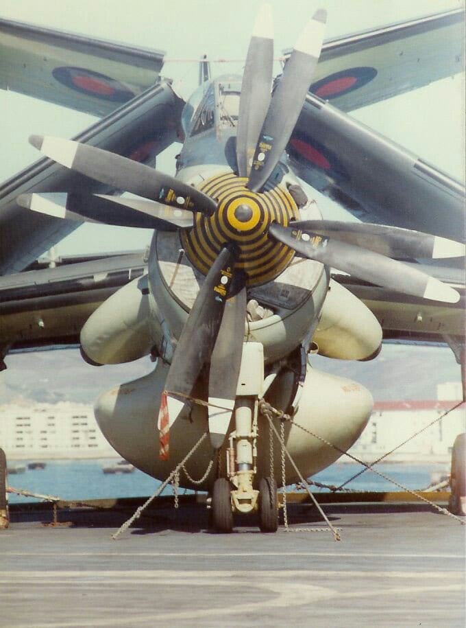 Fairey Gannet carrier-borne aircraft - photos
