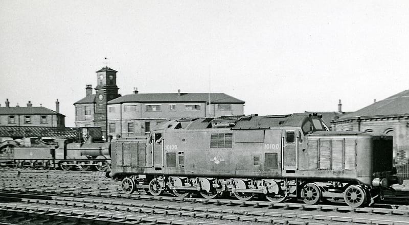 British Railways 10100 diesel locomotive - photos