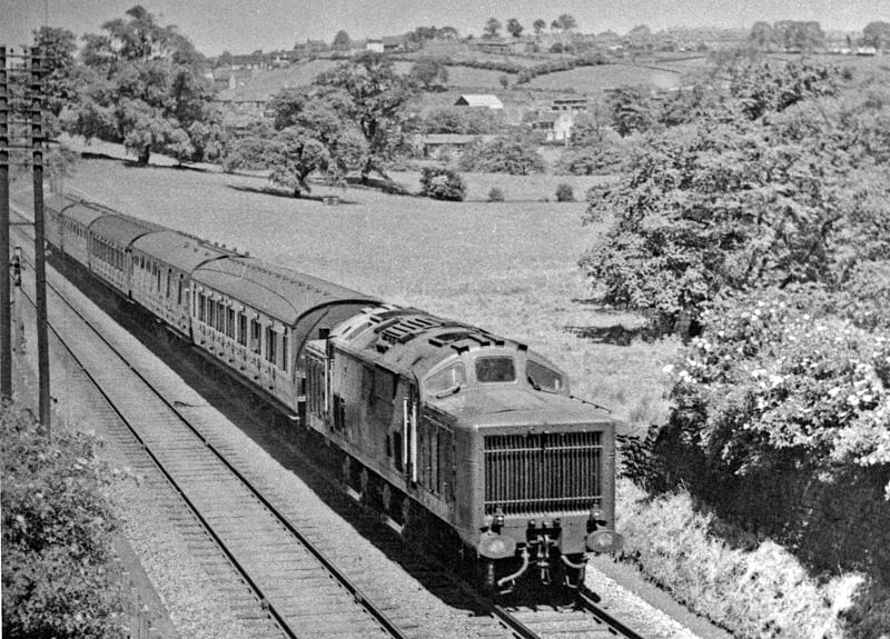 British Railways 10100 diesel locomotive - photos