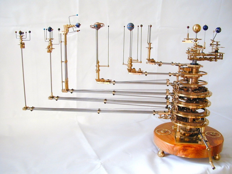Genesis orrery - video and photos