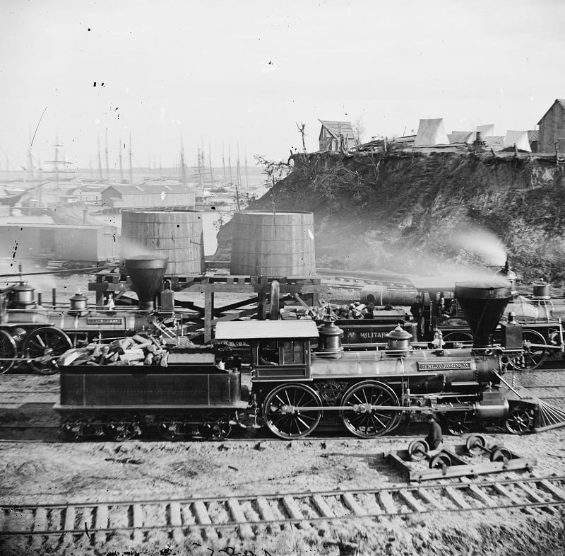 Civil War locomotives - photo - HomemadeTools.net