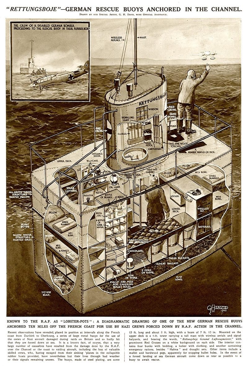 Not a warship, but historically interesting. In WW2 the Luftwaffe ...