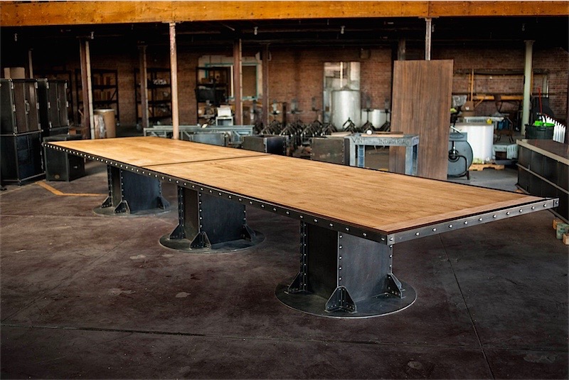 Industrial furniture made from machinery - photos and video ...