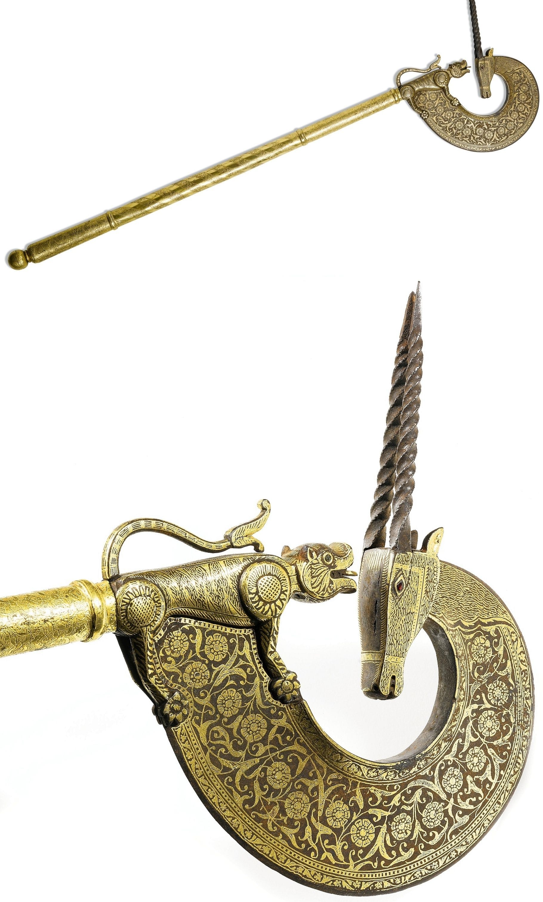 18th century Mughal axe - photo