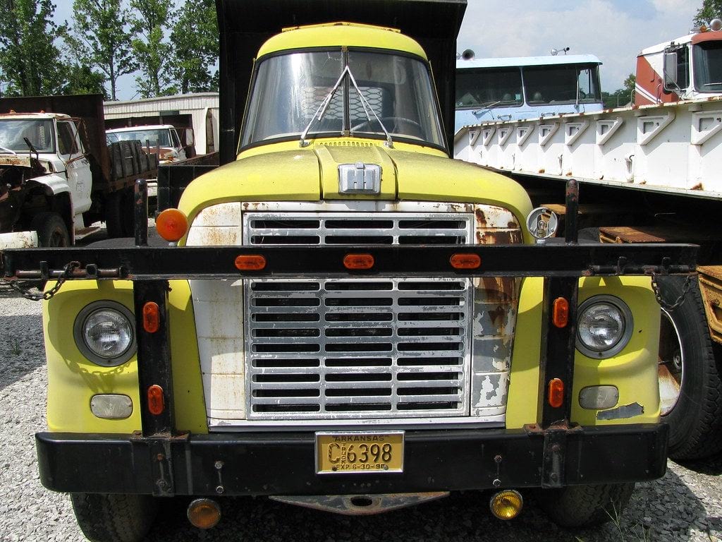 International Harvester one-man cab truck - photos