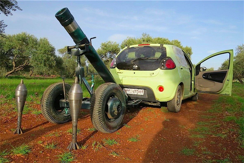 Homemade ISIS fighting vehicles - HomemadeTools.net