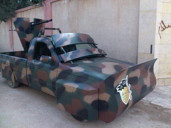 Homemade ISIS fighting vehicles - HomemadeTools.net