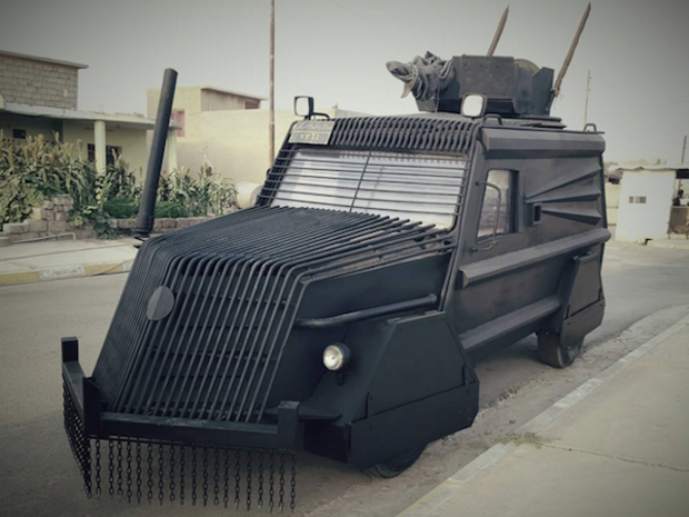 Homemade ISIS fighting vehicles - HomemadeTools.net