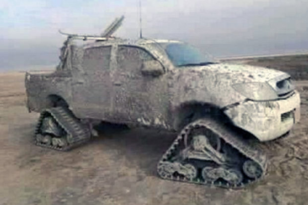 Homemade ISIS fighting vehicles - HomemadeTools.net