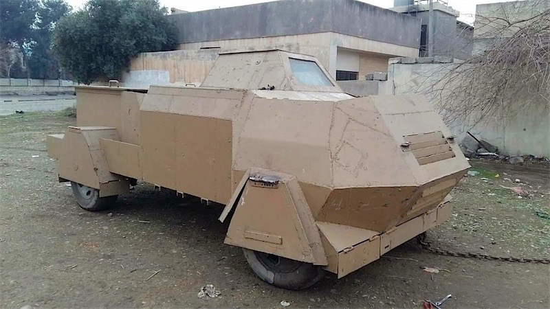 Homemade ISIS fighting vehicles - HomemadeTools.net