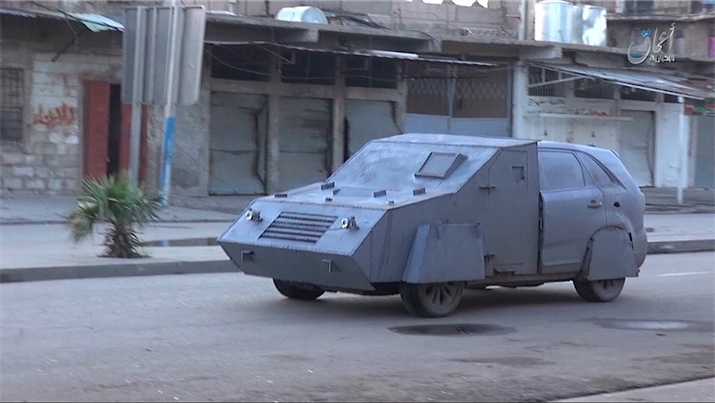 Homemade ISIS fighting vehicles - HomemadeTools.net