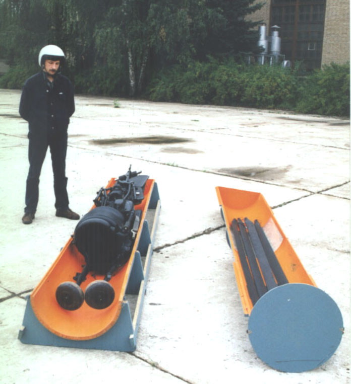 Folding portable helicopter - photos - HomemadeTools.net