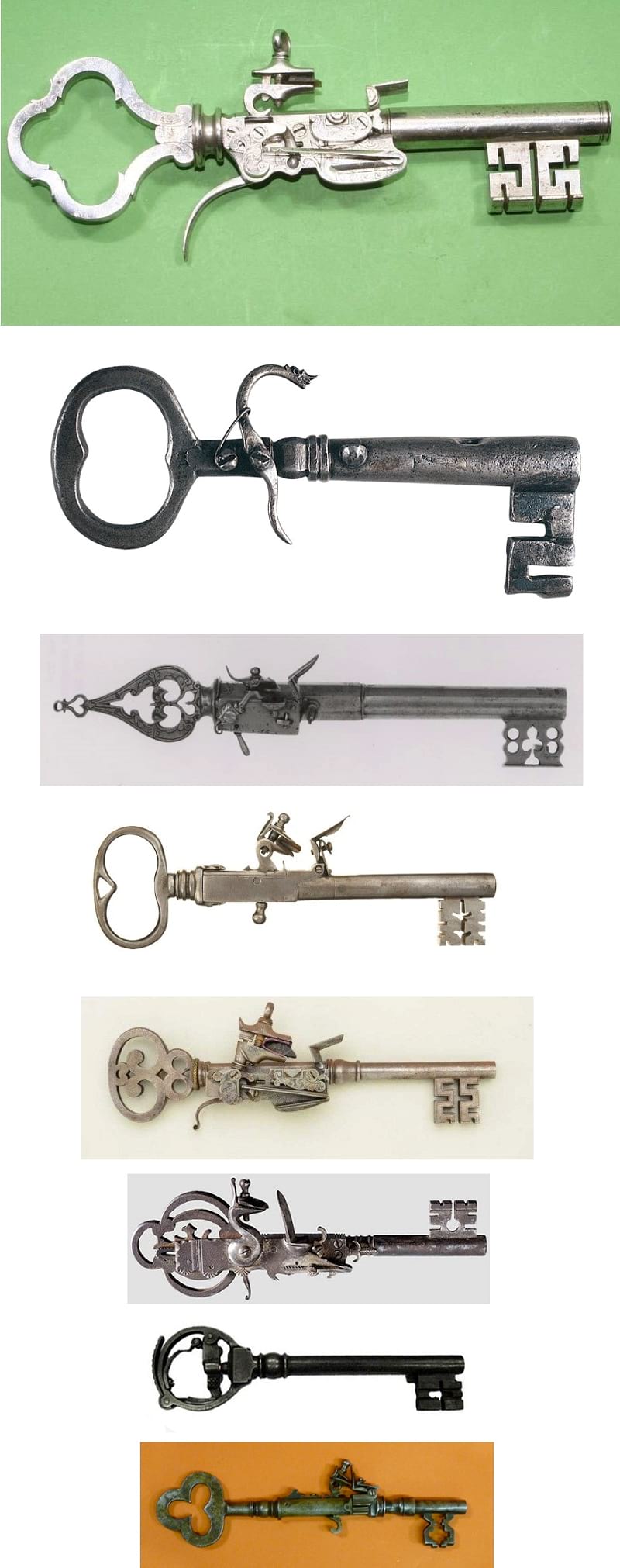 Key pistols - photo - HomemadeTools.net