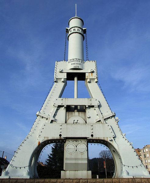 1877 Le Creusot world's largest steam hammer - HomemadeTools.net