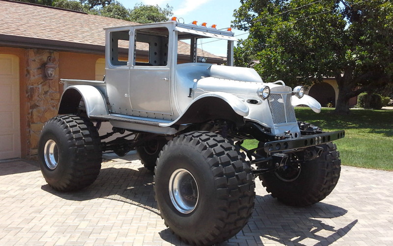 Lifted Model T Ford truck - photos - HomemadeTools.net
