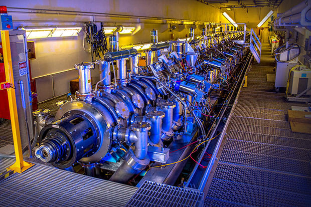 Linear accelerator flash X-ray machine - photos