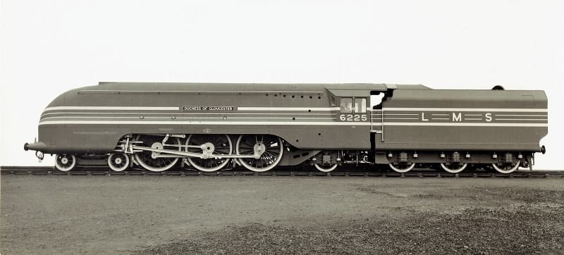 LMS Coronation Class 4-6-2 steam locomotive - photo - HomemadeTools.net
