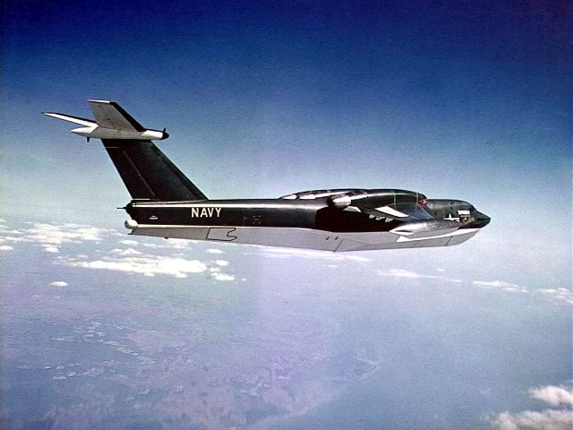 Martin P6M SeaMaster nuclear-capable flying boat - photos ...