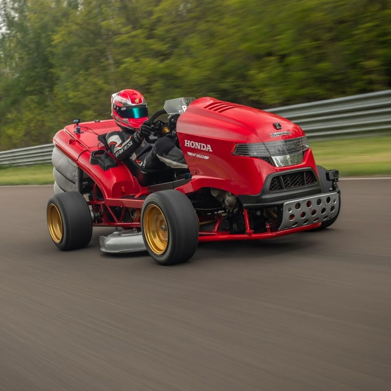 World's fastest lawnmower - video and photos - HomemadeTools.net