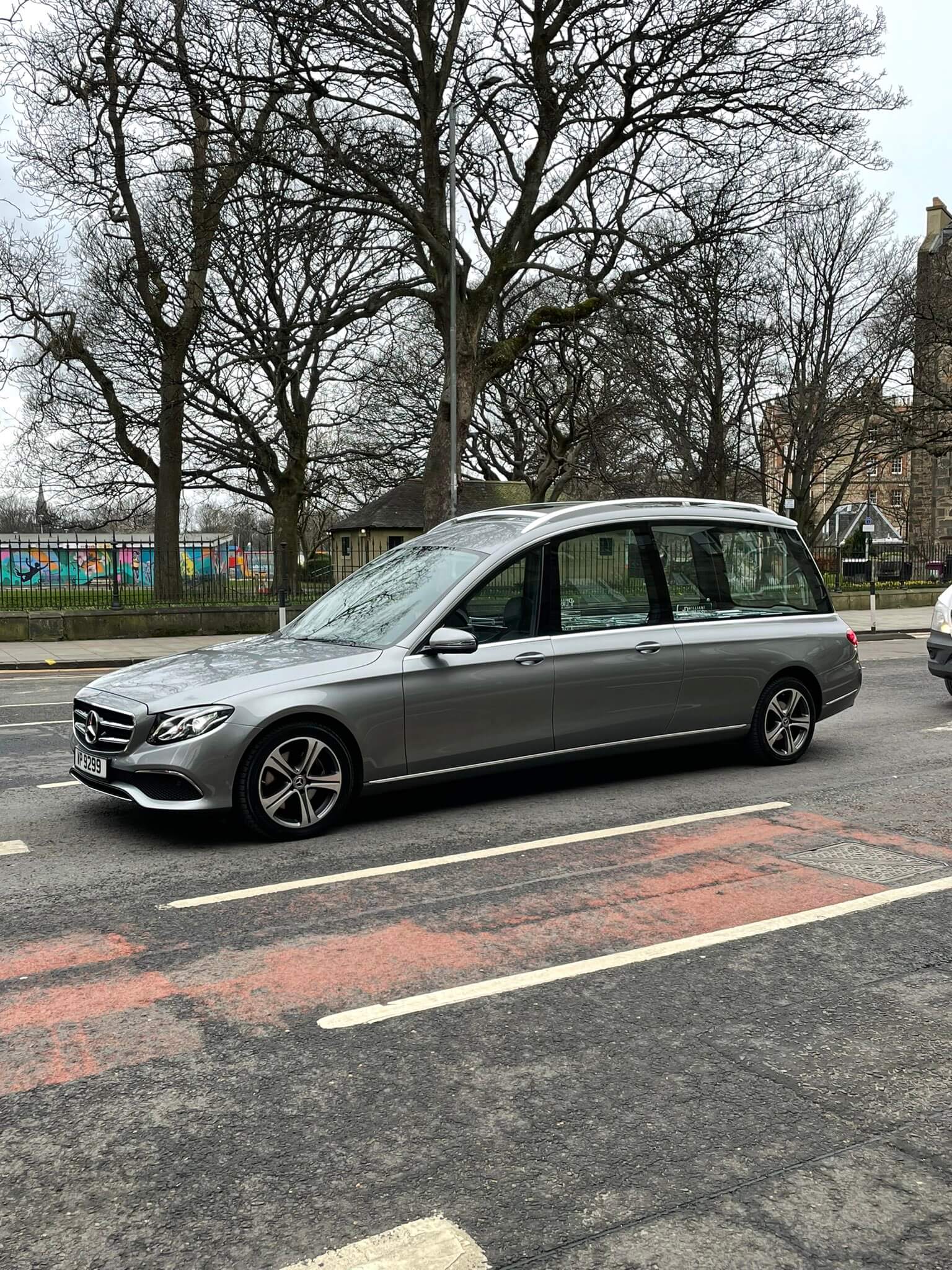 Mercedes-Benz E-Class hearse - photos