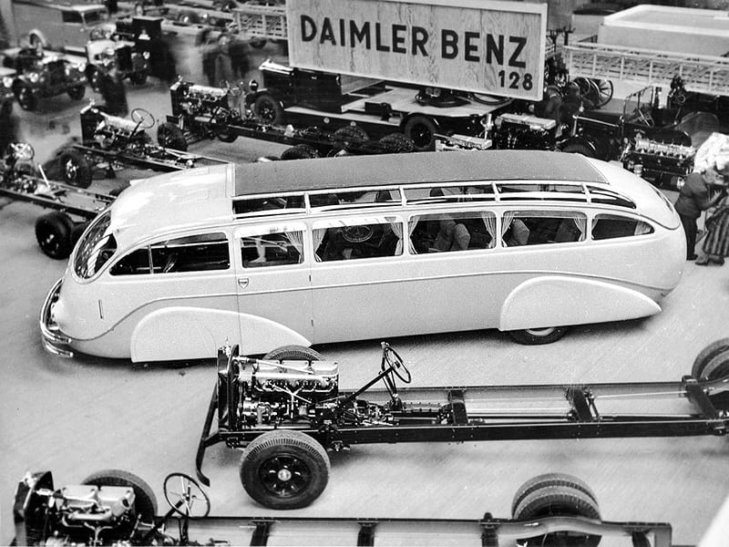 1939 Mercedes-Benz LO3100 bus - photos - HomemadeTools.net