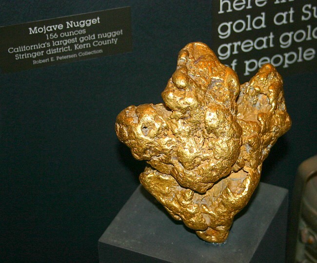 Mojave gold nugget - photos